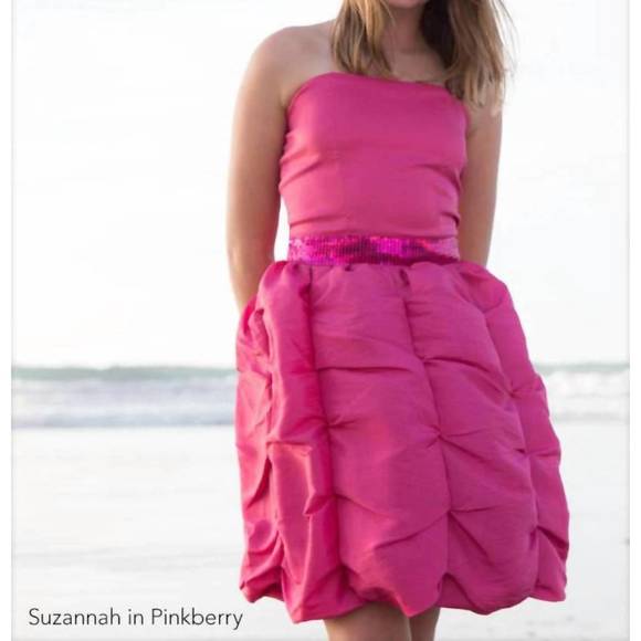 STELLA M'LIA | Dresses | New Stella Mlia Suzannah Dress In Pinkberry ...